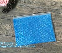 China Plastic Slider Zipper Bubble Mailers Padded Envelopes Bag, Plastic Bubble Zipper Bag, Plastic Slider Zipper Bubble Maile for sale