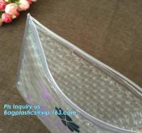 China Slider Zip Lock Bubble Bags Zip Padded Pouch, Envelopes Bubble Bag/ Slider Zip Lock Air Bubble Protection Bags for sale