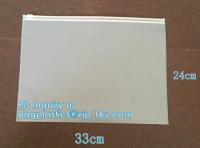 China resealable mini plastic slider ldpe zipper storage bags, transparent slider zipper bag/k packing garment / clothes for sale