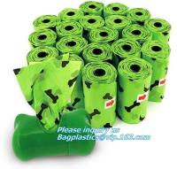 China home used compostable customized printed biodegradable dog poop bags, PLA Dog Poop Waste Trash Bag, Premium Quality Comp for sale
