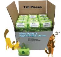 China eco-friendly & recycle compostable pet poop bag, epi compostable hdpe dog waste bags with bone dispenser, Compostable pl for sale