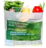 China Vest Carrier Plastic Biodegradable Shopping Bag with EN13432 Certificated, Vest Carrier Plastic Shopping Bags for sale