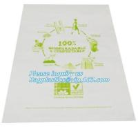 China CUSTOMIZED COMPOSTABLE VEST CARRIER BAG, Foldable compostable plastic vest carrier bag, T-shirt Shopping Bags Plastic Ve for sale