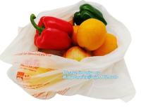 China En13432 certitified biodegradable and compostable eco friendly punch hole plastic bag for shopping, drawstring bags for for sale