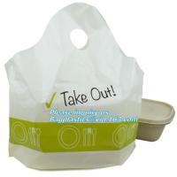China China Suppliers Wholesale Cheap Price Custom Printed Shopping Carrier Small Compostable 100% Oxo-Biodegradable Plastic B for sale