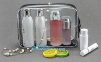 China Travel Kit Organizer Bathroom Storage Cosmetic Bag Hanging Toiletry Bag, OEM promotional transparent plastic Heat Seal s for sale