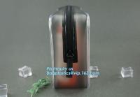China Travel Kit Organizer Bathroom Storage Cosmetic Bag Hanging Toiletry Bag, OEM promotional transparent plastic Heat Seal s for sale