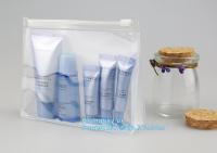 China Matte Clear Soft Plastic Clothes Storage Bag Zip lock Slider Seal Reclosable Frost Zipper Packing Pouch For Cosmetic Pac for sale