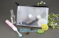 China Matte Clear Soft Plastic Clothes Storage Bag Zip lock Slider Seal Reclosable Frost Zipper Packing Pouch For Cosmetic Pac for sale