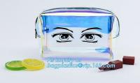 China Slider zipper Clear pvc bag for package Vinyl transparent pvc bag cosmetic packing, PVC Bag with Plastic Zipper and Slid for sale