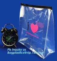China zip lock plastic bags for packaging, Storage Bag k Travel Bags Zip Lock Valve Slide Seal Packing Pouch For Cosmeti for sale