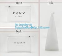 China Portable Clear PVC Slider Zipper Cosmetic Makeup Bag, Water proof slider pvc toiletry bag vinyl beachwear cosmetic bag for sale