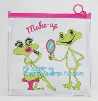 China vinyl toiletry zipper bag pvc slider bag,pvc tote bag, zipper bag vinyl toiletry zipper bag pvc slider bag, square botto for sale