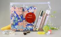 China frosted zipper lock slider packing bag, cosmetic tool packaging sliding zipper bags, waterproof pe k slider bags for sale
