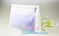 China slider bag /clear waterproof cosmetic packaging bag, slider bag plastic zipper bag vinyl cosmetic bag, cosmetic clear me for sale
