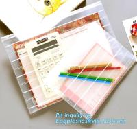 China slider zipper PVC plastic bag for packing bed sheet, Flat Zipper Top PVC Slider Zipper Bags For Towel Washing Goods Pack for sale
