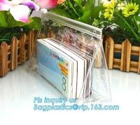 China reusable promotional Plastic LDPE slider zipper bags, metallized film bottom loaded slider zipper packaging gloss finish for sale