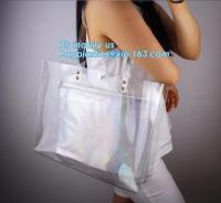 China Pouch Bags With Zip,Plastic Zip Resealable Pouch, side gusset bag with top handle and slider zipper, EVA Cosmetic Bag wi for sale