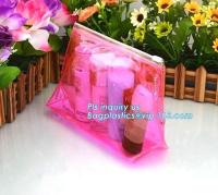 China esd slide zip lock plastic bag for electronic packaging, Pen Case Cosmetic Makeup Coin Pouch felt Zipper Bag, slider zip for sale