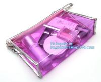 China Makeup pvc Cosmetic Pen Pencil Case Coin Purse buttons, Zippered Makeup Bag Purse Cosmetic Pouch Bridesmaid Gift for sale