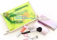 China Makeup pvc Cosmetic Pen Pencil Case Coin Purse buttons, Zippered Makeup Bag Purse Cosmetic Pouch Bridesmaid Gift for sale