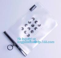 China k slider poly underwear socks clothes garments bags /PE slider zipper bag, zip lock bag plastic slider zipper bags for sale