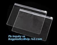 China k slider poly underwear socks clothes garments bags /PE slider zipper bag, zip lock bag plastic slider zipper bags for sale