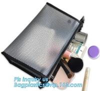China gift promotional hot Selling low price special purpose man women mesh cosmetic bag purse, Women mesh Make Up Bag Cosmeti for sale