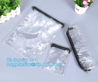 China BOPP CPP printed plastic slider zipper bags for garment household packaging bag, slider zipper bag/transparent zip lock for sale