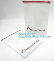 China BOPP CPP printed plastic slider zipper bags for garment household packaging bag, slider zipper bag/transparent zip lock for sale