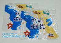 China BOPP CPP printed plastic slider zipper bags for garment household packaging bag, slider zipper bag/transparent zip lock for sale