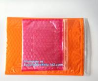 China Protection Usage For Cosmetic Packaging Slider Bags, Custom Poly Bags Slider Bags, Reusable Packing Slider bubble bag, H for sale