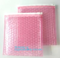 China Protection Usage For Cosmetic Packaging Slider Bags, Custom Poly Bags Slider Bags, Reusable Packing Slider bubble bag, H for sale