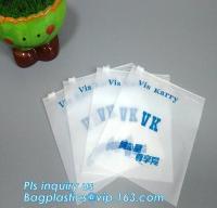 China reclosable packaging slider zipper bags, Side gusset handle slider zipper, slider zipper frosted PVC document bag, zip for sale