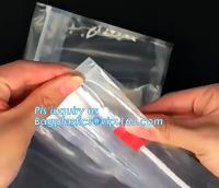 China herbs child proof bags slider zipper lock, Clothes Packaging Bag With Slider Zipper, A4 file bag with slider k for sale