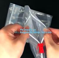 China herbs child proof bags slider zipper lock, Clothes Packaging Bag With Slider Zipper, A4 file bag with slider k for sale