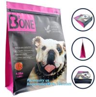 China pet food packaging Standing Up bags Pet Dog Food packaging food packaging pet food packaging, slider zipper bags for sale