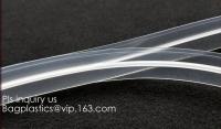China Eco-Friendly large plastic bag horizontal flat zipper for sale, horizontal pvc zipper, pvc transparent flat zipper for sale