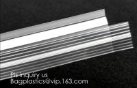 China pe vacuum plastic cheap double color flange zipper, PP flange zipper, double color flange zipper for flexible packages for sale