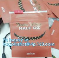 China herbal flat metalized small foil pouches with zip lock, herbal incense pouch, herbal potpourri pouch for sale