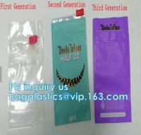 China herbal flat metalized small foil pouches with zip lock, herbal incense pouch, herbal potpourri pouch for sale