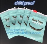 China herbal flat metalized small foil pouches with zip lock, herbal incense pouch, herbal potpourri pouch for sale