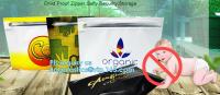 China Aluminum Foil Anti Smell Bag For Kratom Capsule , Grip Seal Plastic Bags For Medical weed Storage Aluminum Foil Anti Sme for sale