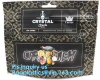 China Aluminum Foil Anti Smell Bag For Kratom Capsule , Grip Seal Plastic Bags For Medical weed Storage Aluminum Foil Anti Sme for sale