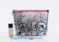 China pvc pouch clear vinyl pvc k bag, PVC zipper slider travel cosmetic bag, commodity package bag, matte frosted PVC s for sale