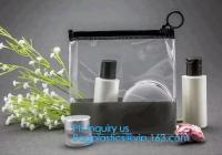 China top zipper slider clear packing PVC Bag, Custom Printed Clothes Packaging Suited Frosted PVC/EVA Vinyl Slider Top Zipper for sale