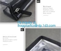 China file pouch slider zipper bag, slider zipper bag for jewellery, pencil case, Clear Soft Pvc Zipper Blanket Packing Bag Ha for sale