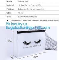 China file pouch slider zipper bag, slider zipper bag for jewellery, pencil case, Clear Soft Pvc Zipper Blanket Packing Bag Ha for sale