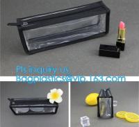China file pouch slider zipper bag, slider zipper bag for jewellery, pencil case, Clear Soft Pvc Zipper Blanket Packing Bag Ha for sale