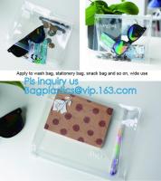China plastic slider zip lock plastic cosmetic bags with customer printing, stand up zipper bag/mattress storage bag with zipp for sale